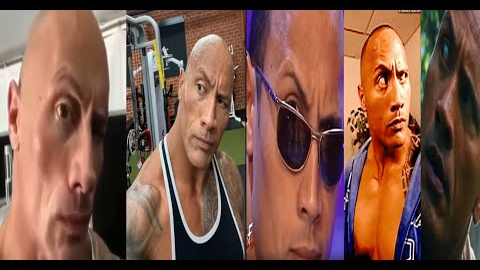The Rock Eyebrow Raise Meme All Versions (The Rock Sus meme Compilation ...